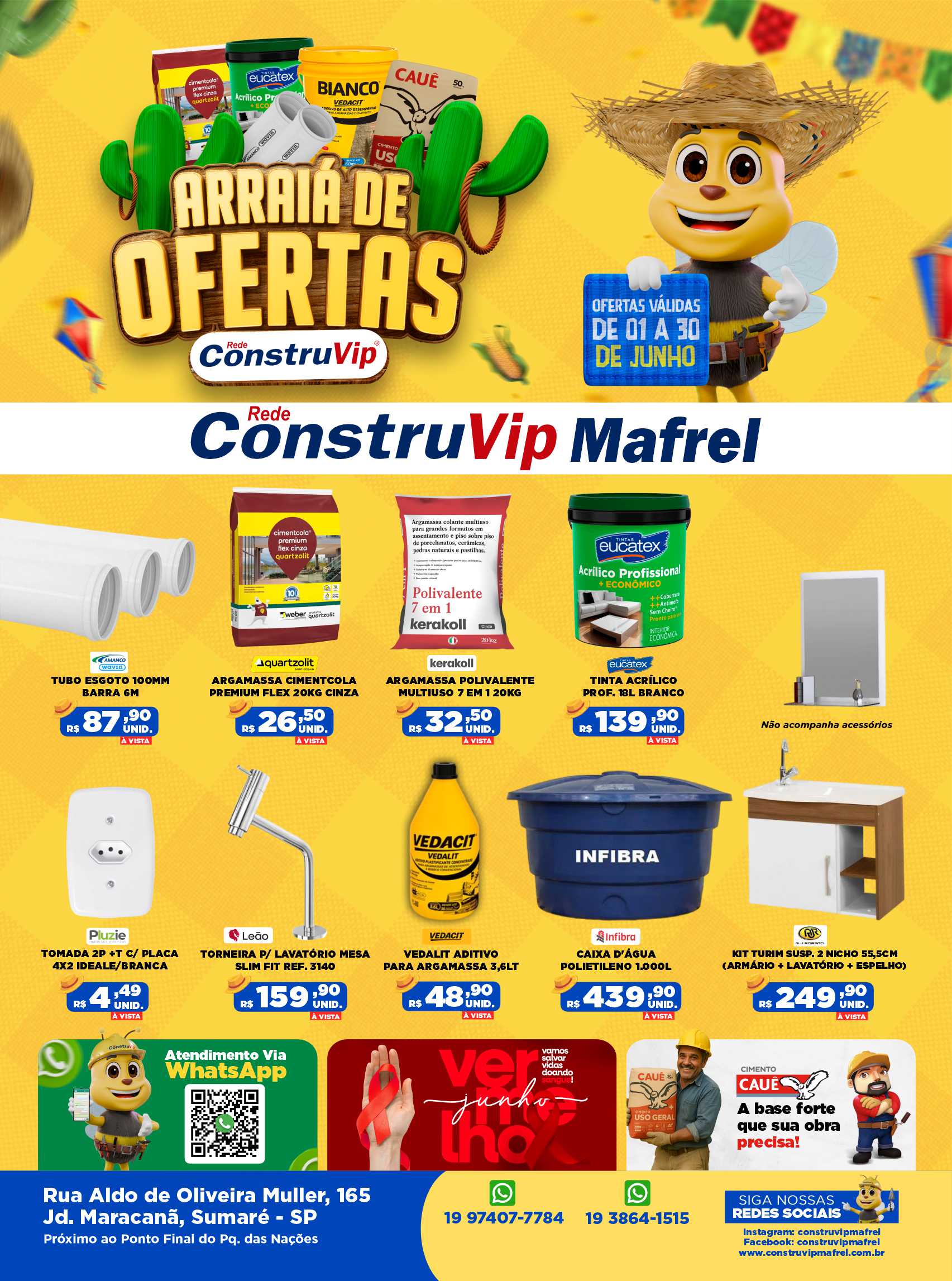 Tabloides - Construvip Mafrel