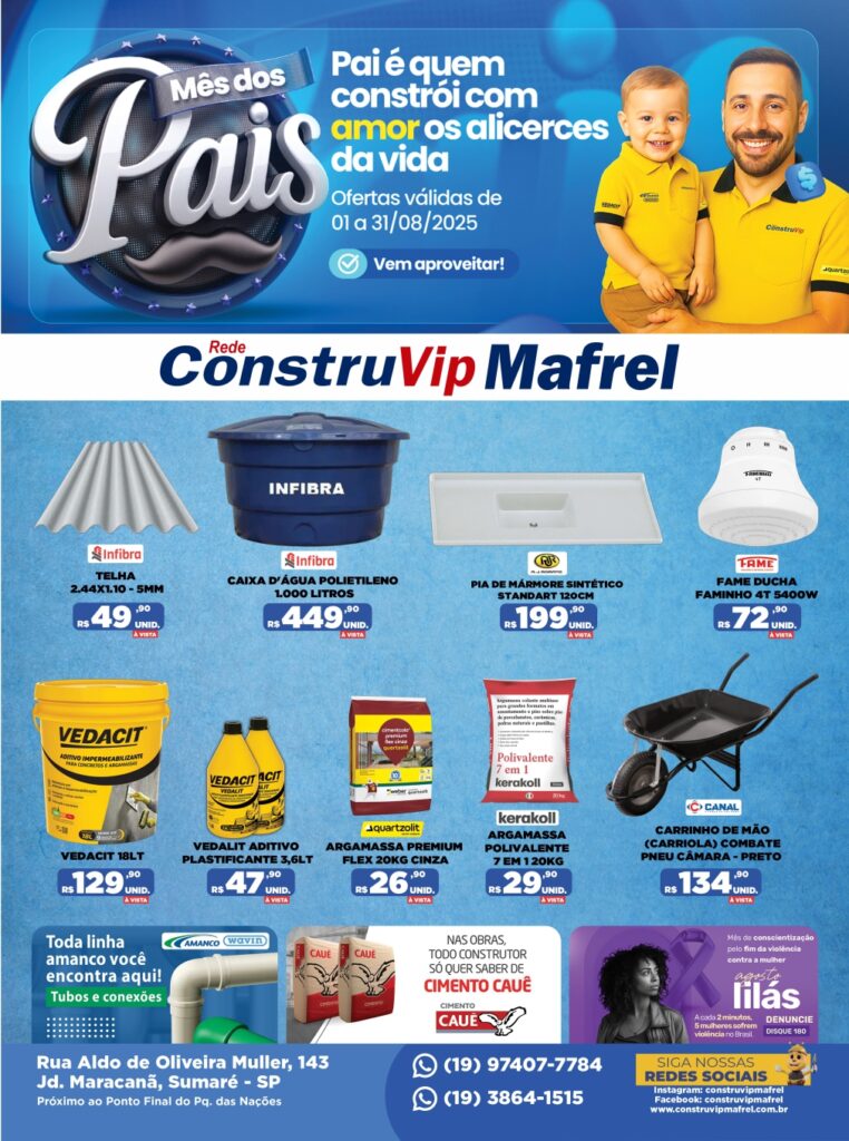 Tabloides – Construvip Mafrel